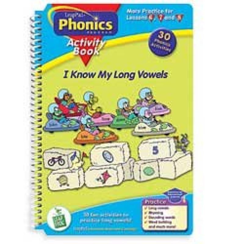 Activity Book: I Know My Long Vowels - Walmart.com