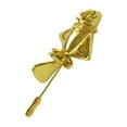 Across The Puddle, 24k Gold Plated Ancient Golden Jet-3 Lapel Stick Pin ...