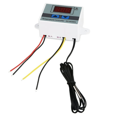 Digital LED Temperature Controller XH-W3001 Incubator Thermostat Clear ...