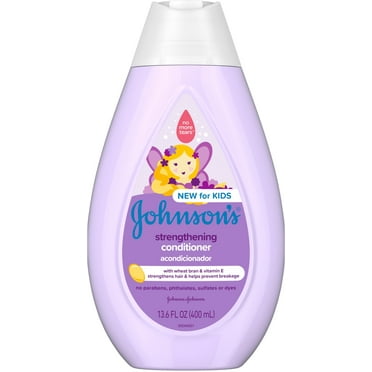 Johnson's Kids' Hair Conditioner Spray, Shiny & Soft Tear-Free, 10 fl ...