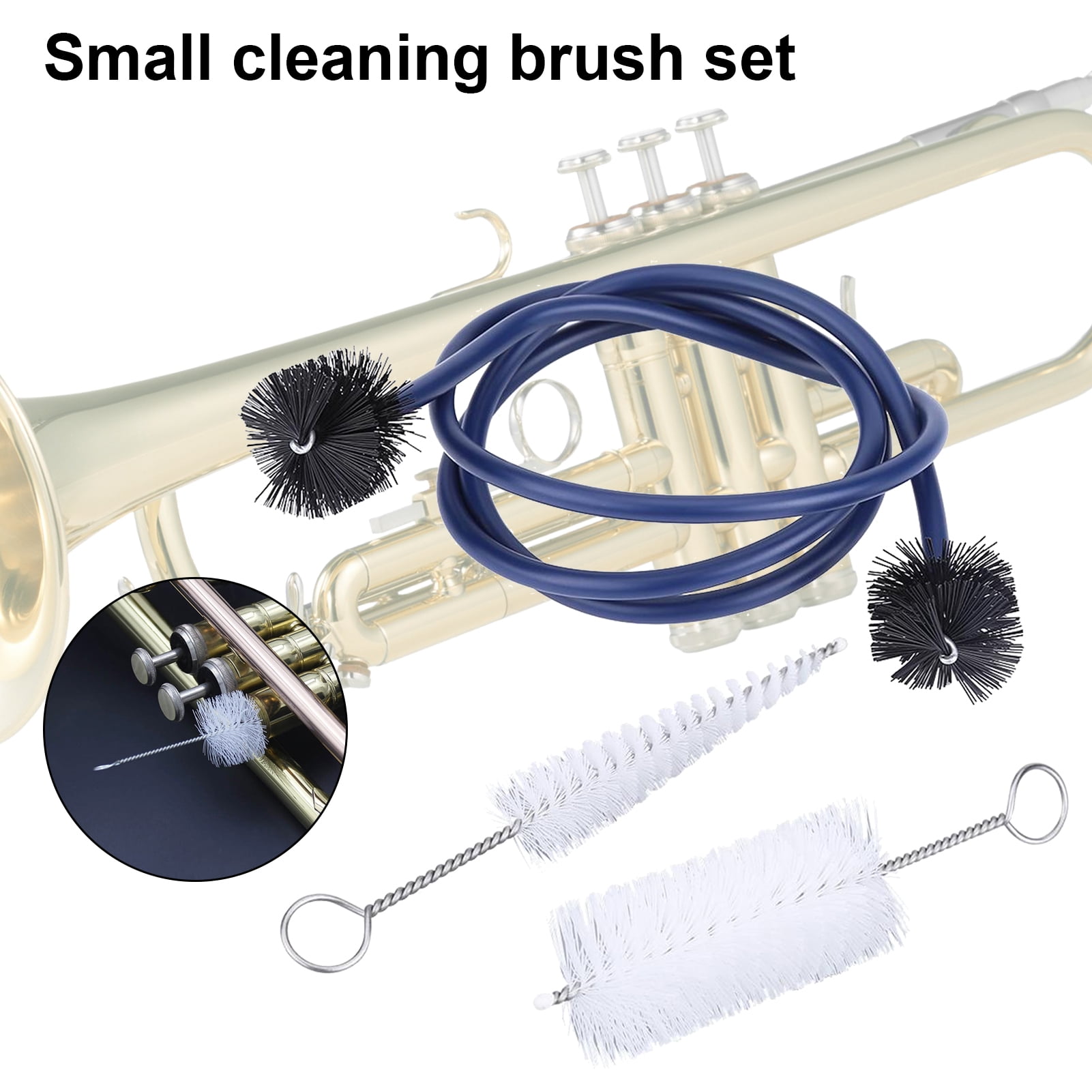 Lomubue 1 Set Trumpet Maintenance Kit Bendable Grasp Comfortably ...