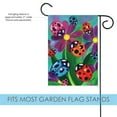 Toland Home Garden Colorful Ladybirds And Ladybugs Flower Ladybug Flag ...