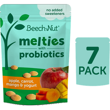 Beech-Nut Dino Biscuits with Prebiotics Banana Yogurt Baked Toddler ...