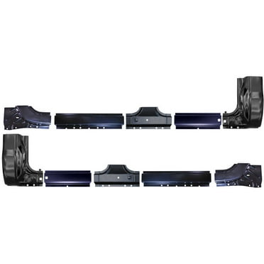 Bushwacker 15-18 Ford F-150 Trail Armor Rocker Panel and Sill Plate ...