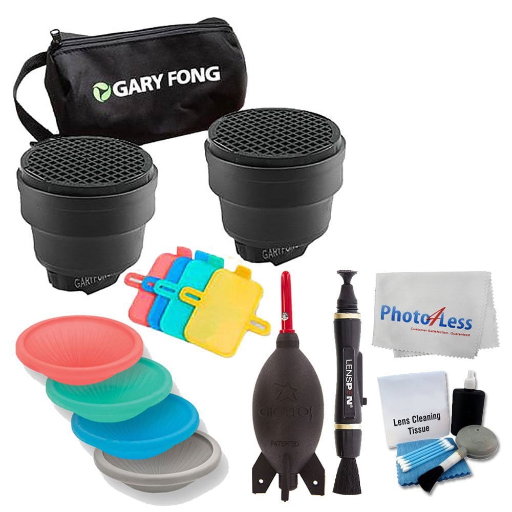 Gary Fong SSNOOT-KIT Dramatic Lighting Kit + Gary Fong DOM2 Dome Kit ...