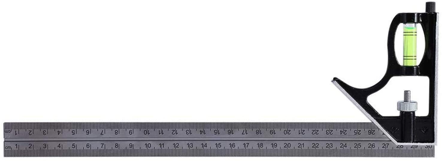 Combination Square Ruler,300mm 12" - Adjustable Engineers Combination ...