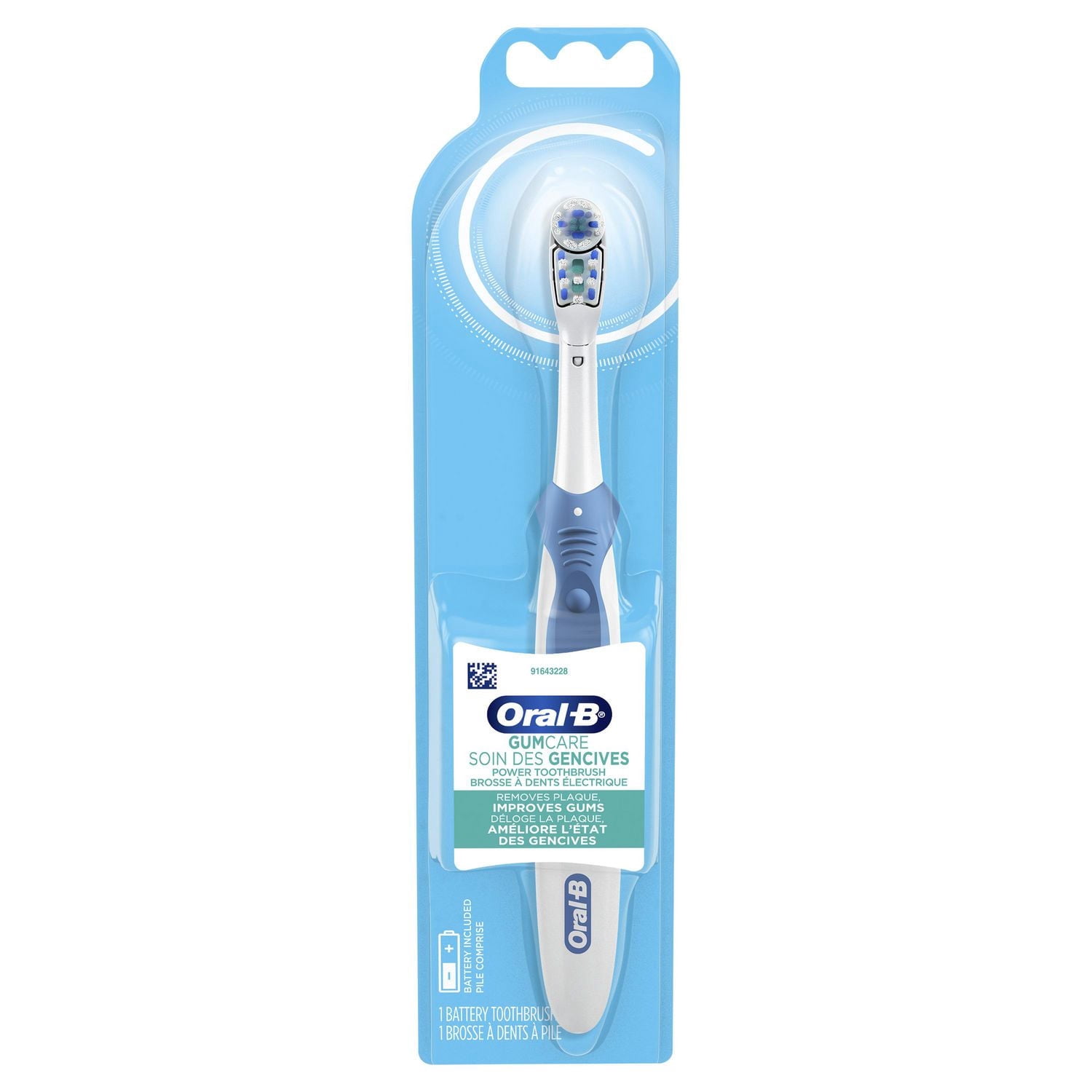 Oral-B Battery Powered Toothbrush Gum Care, Colours May Vary, 1CT ...