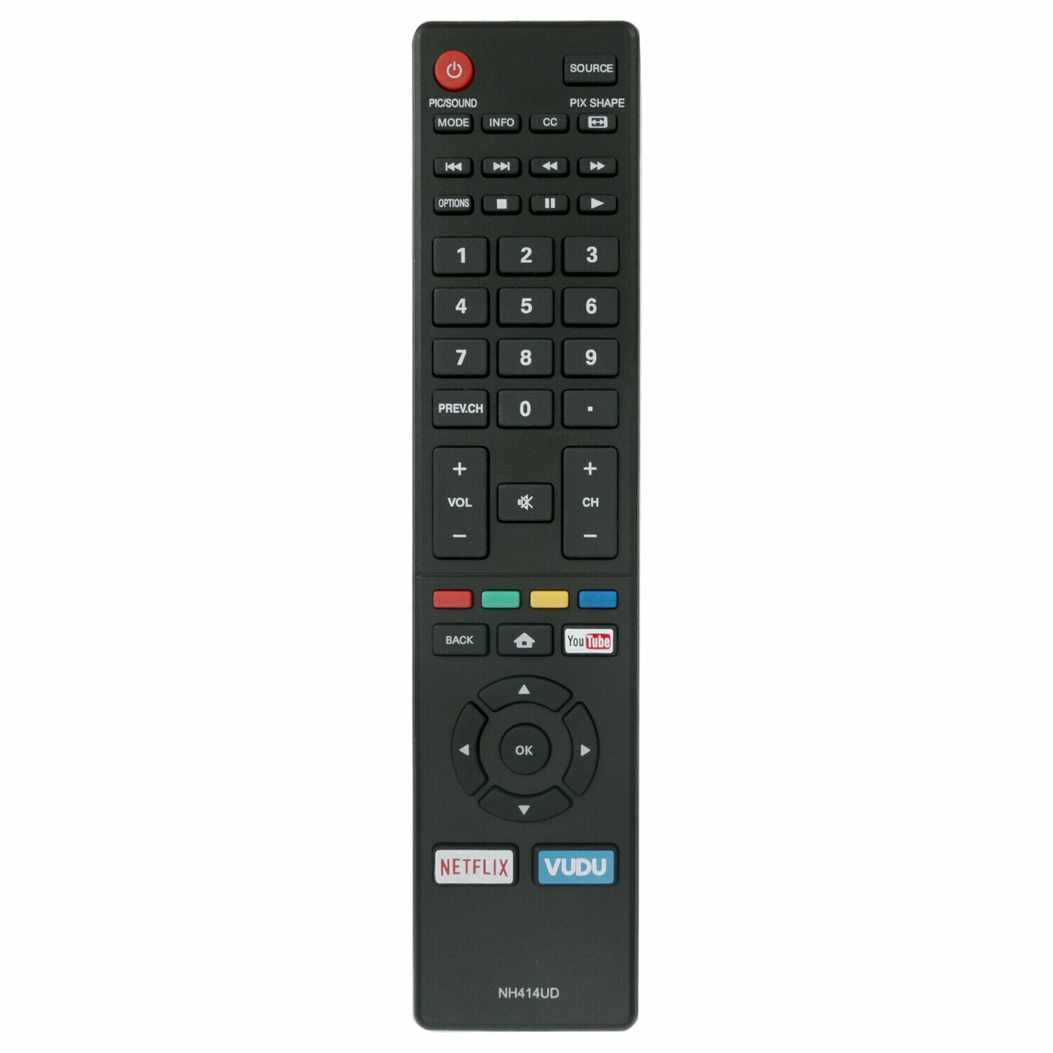 Click here for New Nh414ud For Sanyo Tv Remote Control Netflix Vu... prices