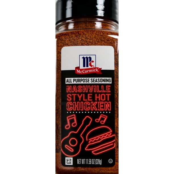 McCormick Nashville Style Hot Chicken All Purpose Seasoning, 11.59 ...