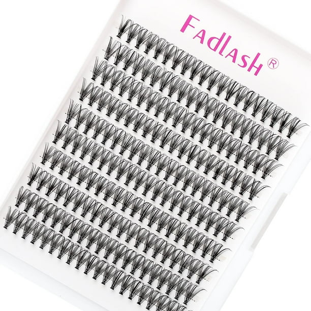 Extensión de pestañas Cluster Lashes FADLASH 10D 20D 30D 40D | Walmart en línea