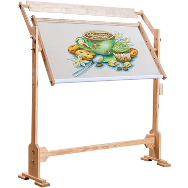 Embroidery Stand, Adjustable Cross Stitch Floor Frames With 12 Hanging ...