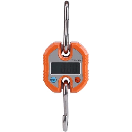 Portable Crane LCD Digital Electronic Hook Hanging Scales Loop Weighing ...