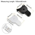 Uxcell 2pack Body Measure Tape 60" 150cm Automatic Telescopic Tape ...