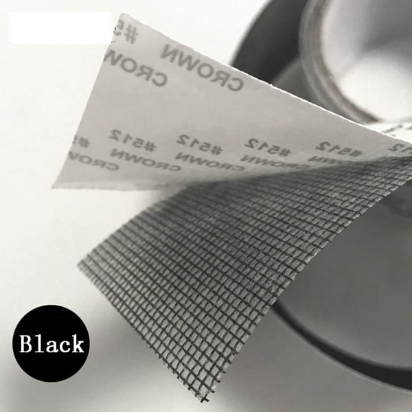 Mesh Screen Repair Tape Fiberglass Self-Adhesive Covering up Holes For ...