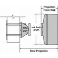 Electromagnetic Door Holder,Flush Wall Mounted, Aluminum - Walmart.com