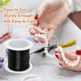 Elastic Stretch Jewelery Bracelet Making String Beading Cord Roll Black ...