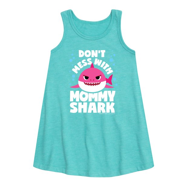 Baby Shark - Don't Mess With Mama Shark - Toddler and Youth Girls A ...