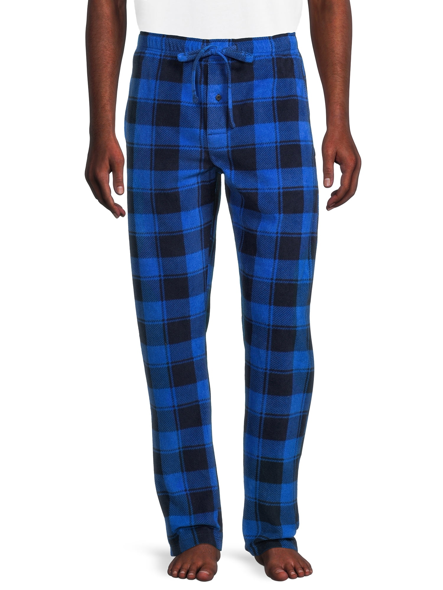 Hanes Men's and Big Men's Cozy Micro Fleece Pajama Pants - Walmart.com