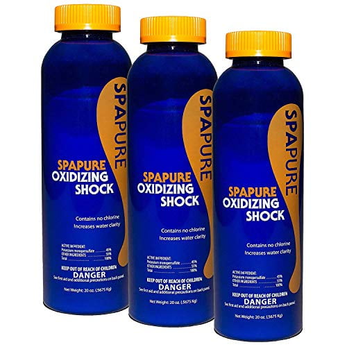 PureSpa SpaPure Oxidizing Shock (20 oz) (3 Pack) - Walmart.com
