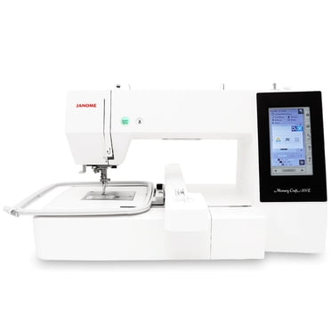 Janome 400e Memory Craft Embroidery Machine with Sewing and Stitching ...