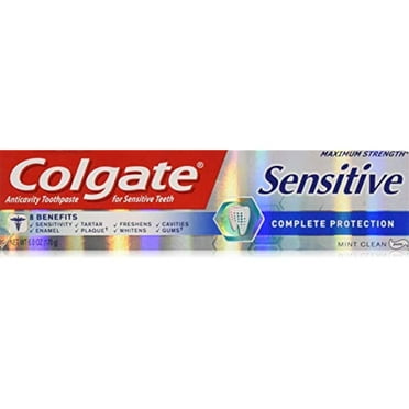 Colgate Sensitive Complete Protection Toothpaste, Mint Clean - 6 Oz ...