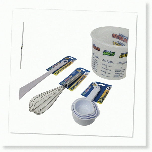 Caster's Complete Measuring and Mixing Kit for Precise Cast, Plaster ...