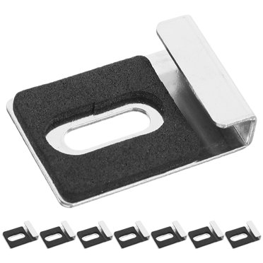 Screen Retainer Clips, for 3/8 in. screen frame, Plastic, Black (4-sets ...