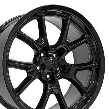 20x9 OE Wheels CA91 Satin Black Wheel 6x5.5 (28mm) - Walmart.com