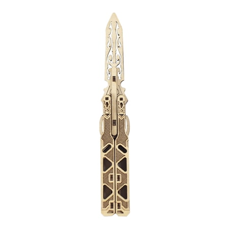 Fridja Wooden Puzzle Butterflies Knife Folding Knife Three-dimensional ...