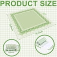 Bow Checkered Picnic Blanket 79''x79'' Green Foldable Blankets ...