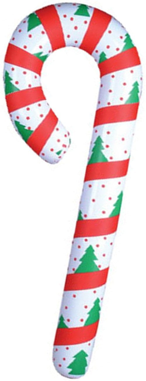 New Festive Inflatable Candy Cane 44" Blow Up Yard Lawn Christmas ...