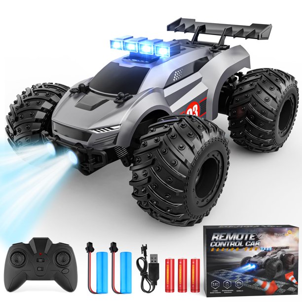 EpochAir Remote Control Car - 20km/h 2.4GHz High Speed RC Cars Offroad with RBC &Headlights ...