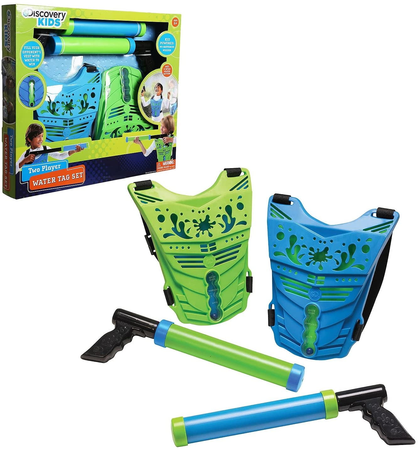 Discovery Kids Water Tag Set Para 2 Jugadores Discovery 3576 | Walmart ...