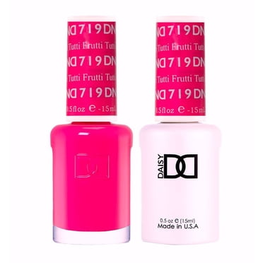 DND Gel & Lacquer Nail Polish Set - Brilliant Pink #013, Long-Lasting ...