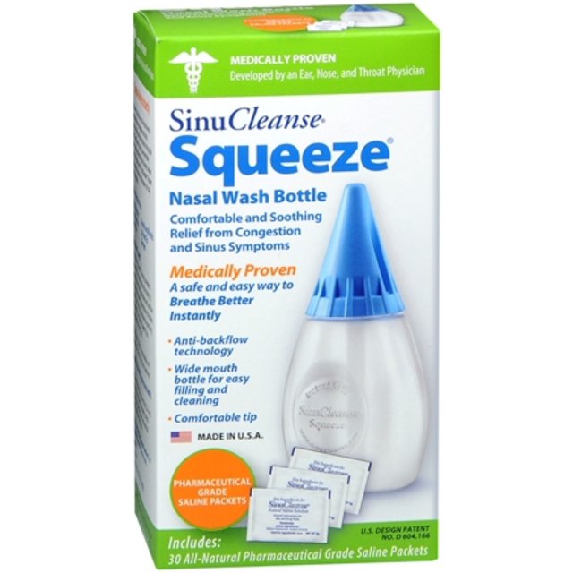 SinuCleanse Squeeze Nasal Wash 1 Each (Pack of 2) - Walmart.com