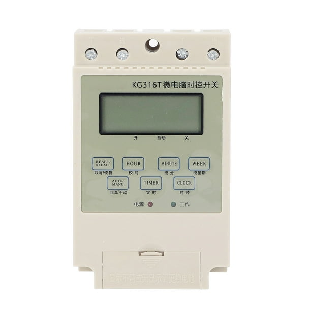 Microcomputer Time Control Switch,Programmable Digital Time Switch Relay Control Timer Digital ...