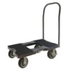 Snap-Loc All-Terrain Push Cart Dolly with 6 in. Casters- Black ...