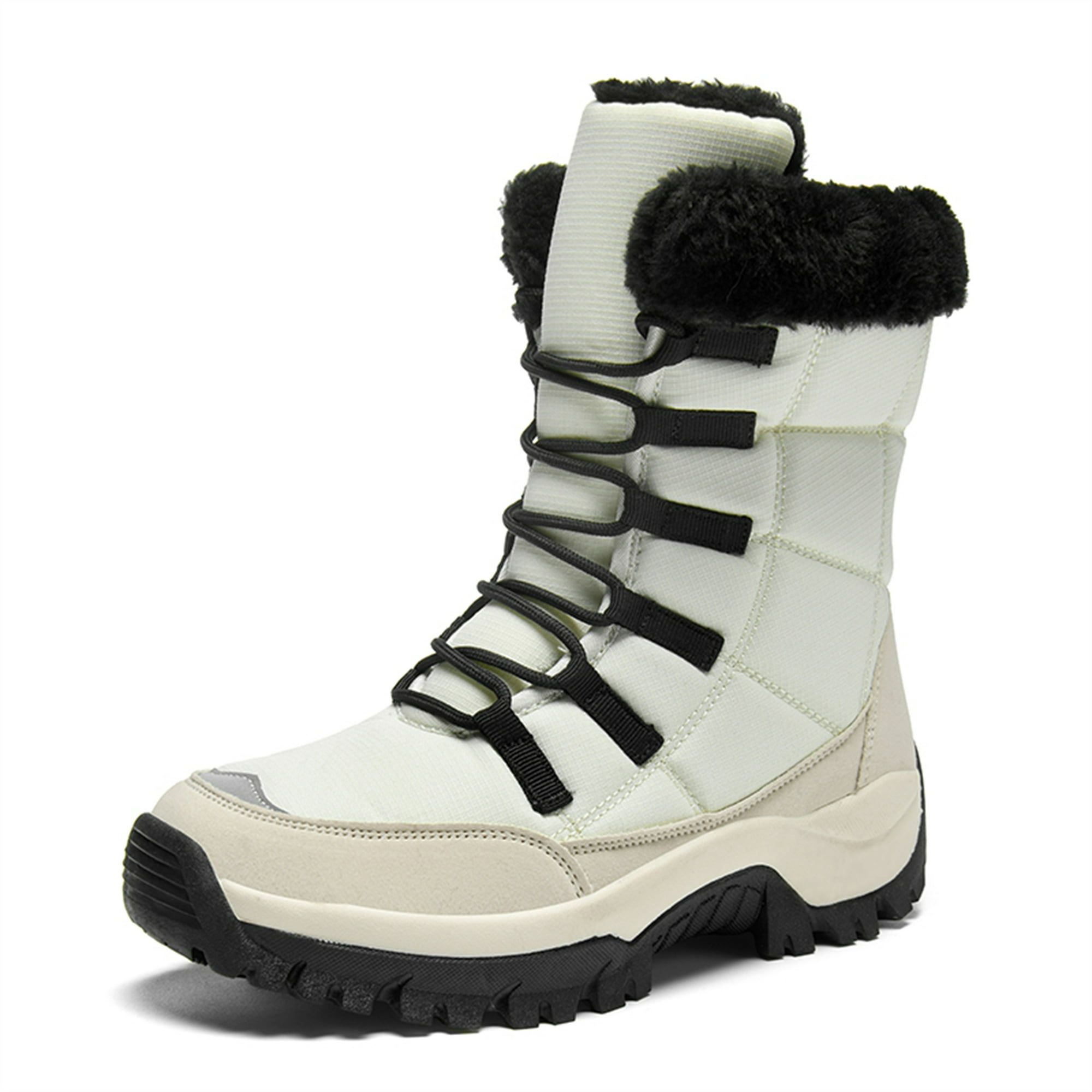 Click here for Yourdiary Womens Snow Boots Comfortable Waterproof... prices