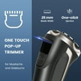 Electric Razor for Men,USB Rechargeable IPX7 Waterproof Wet & Dry ...