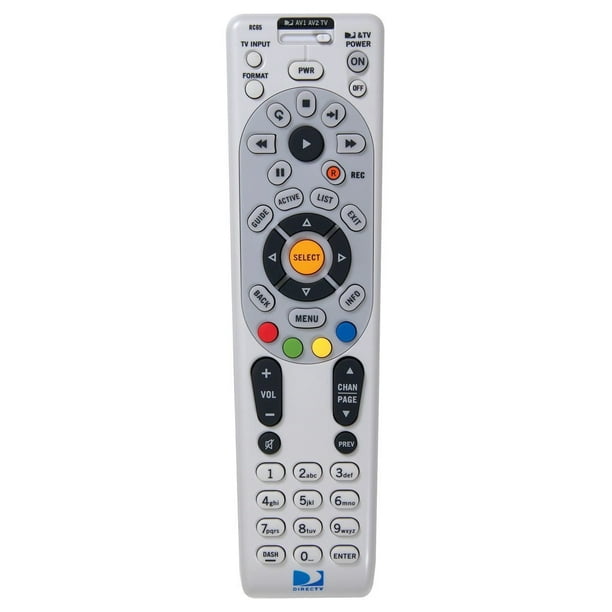 Directv RC65X Universal 4-Device IR Remote - Walmart.com