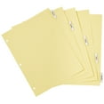 Pen+Gear Insertable Paper Divider, 5-Tab, Clear Tabs, Buff Color Paper ...