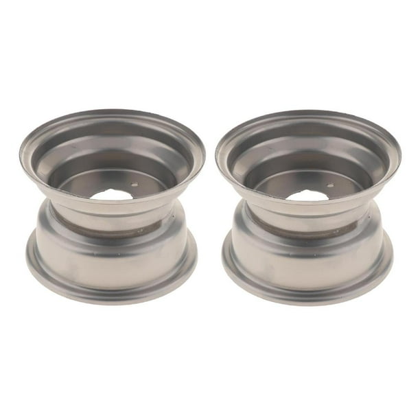 2x 3 Hole Wheel Steel Rims 7 inch Wheel Rims Fit for 50 70 90 110cc ATV ...