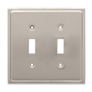 Brainerd Rounded Corner Single Blank Wall Plate, Available in Multiple ...