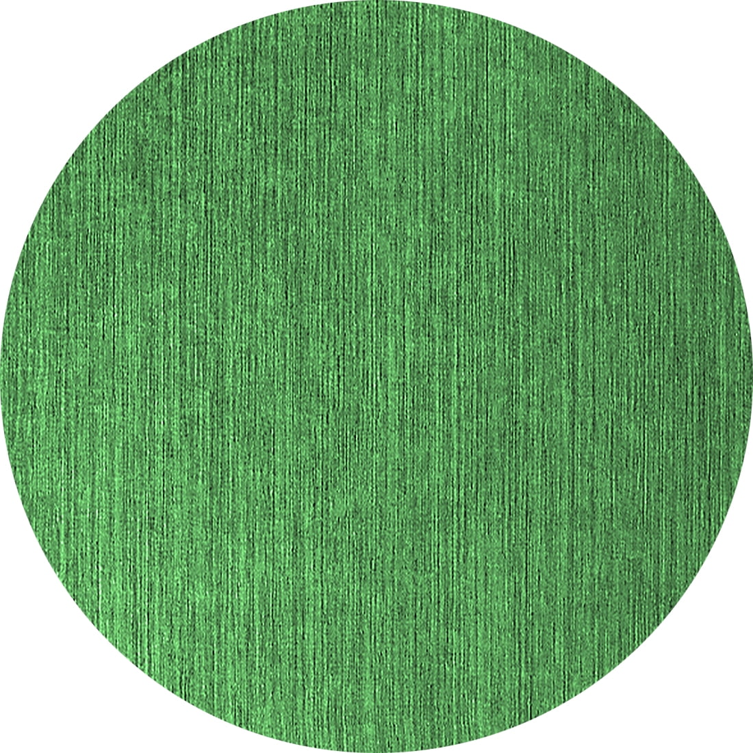 Ahgly Company Indoor Round Solid Emerald Green Modern Area Rugs, 3 ...