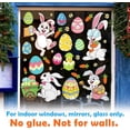 Easter Decorations Window Clings Decals Decor, Extra Large Easter Eggs ...