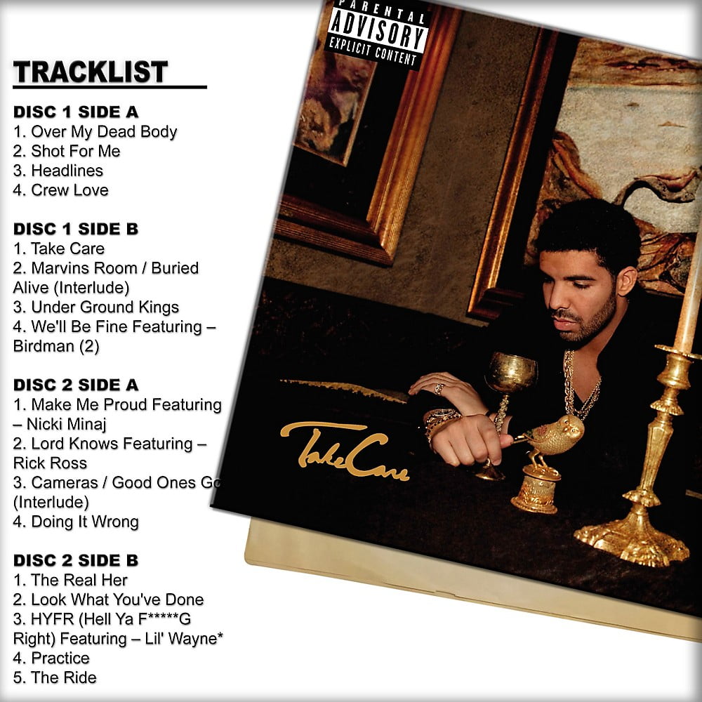 Drake Take Care Tracklist