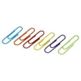 BAZIC Paper Clips Small 33mm, Colorful Vinyl-Coated, Durable, Reusable ...