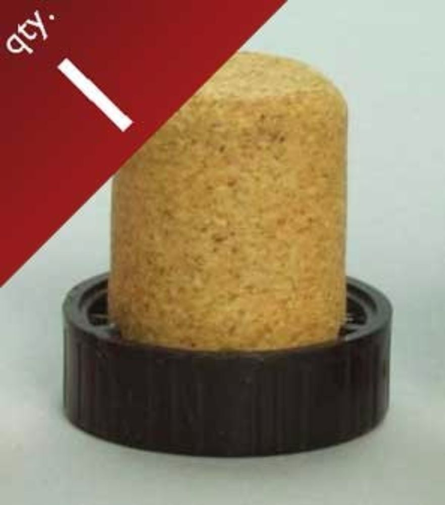 Black Plastic Top Tasting Cork. 1 T-Cork - Walmart.com