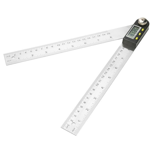 Goniometer Ruler, High Resolution Protractor Ruler With Digital ...