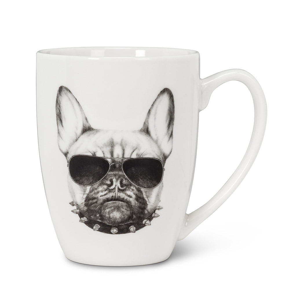 Set of 2 Pen & Ink Bulldog Mug - Walmart.com